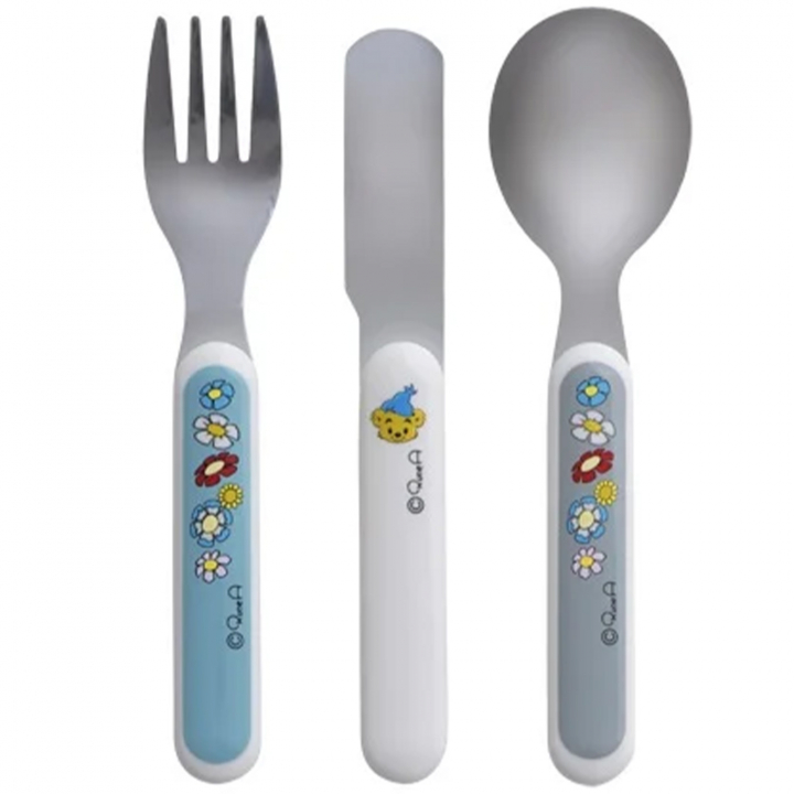 Köp färgglada Bamse Blomma Bestick på Bonti.se