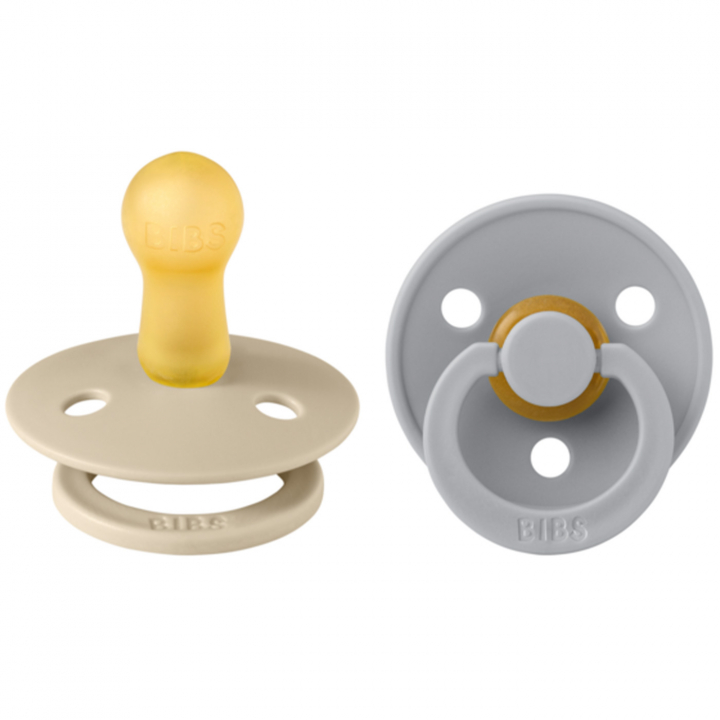 Köp Bibs Colour Napp 2-pack Vanilla/Cloud strl 2 på Bonti.se