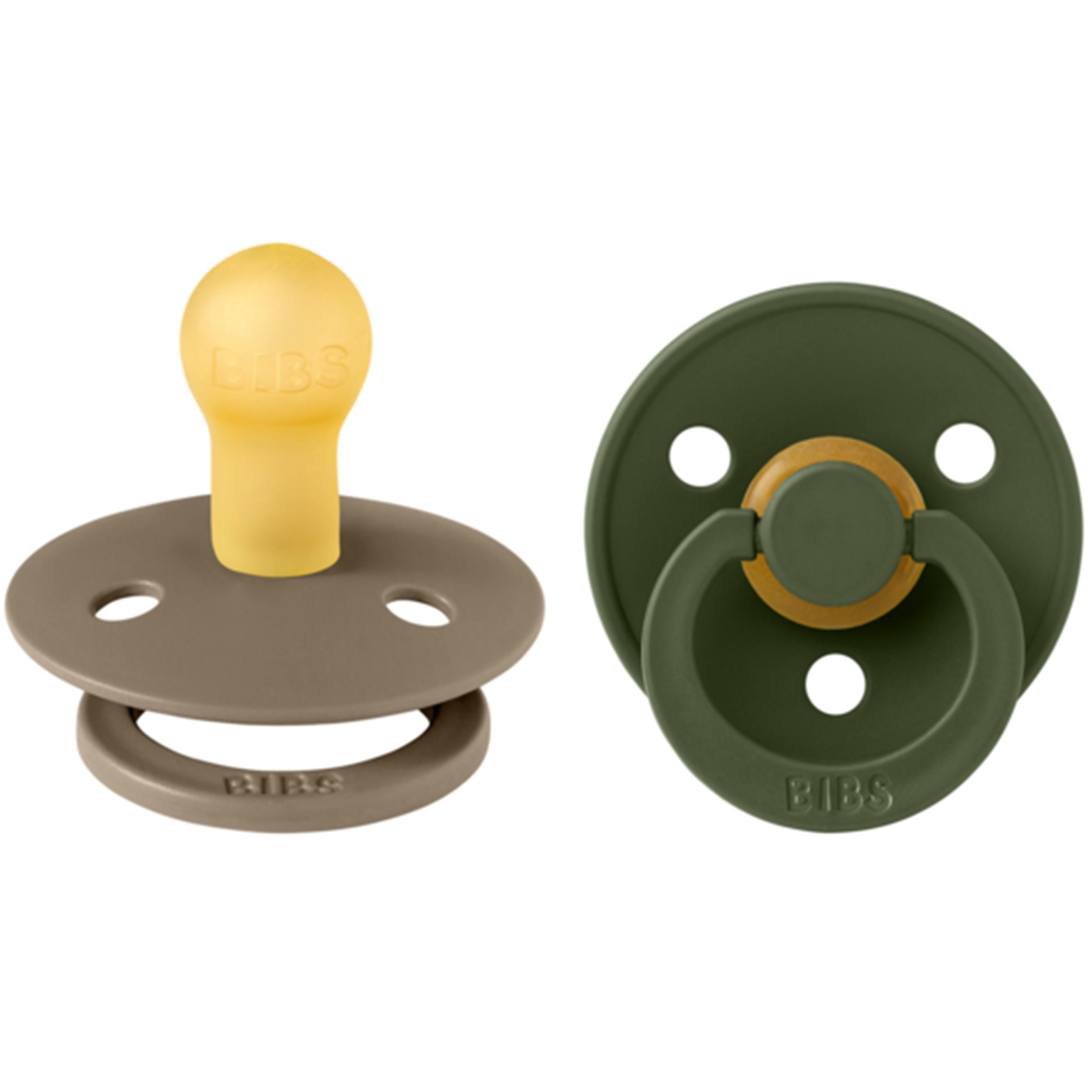 Köp Bibs Colour Napp 2-pack Hunter Green/Dark Oak strl 1